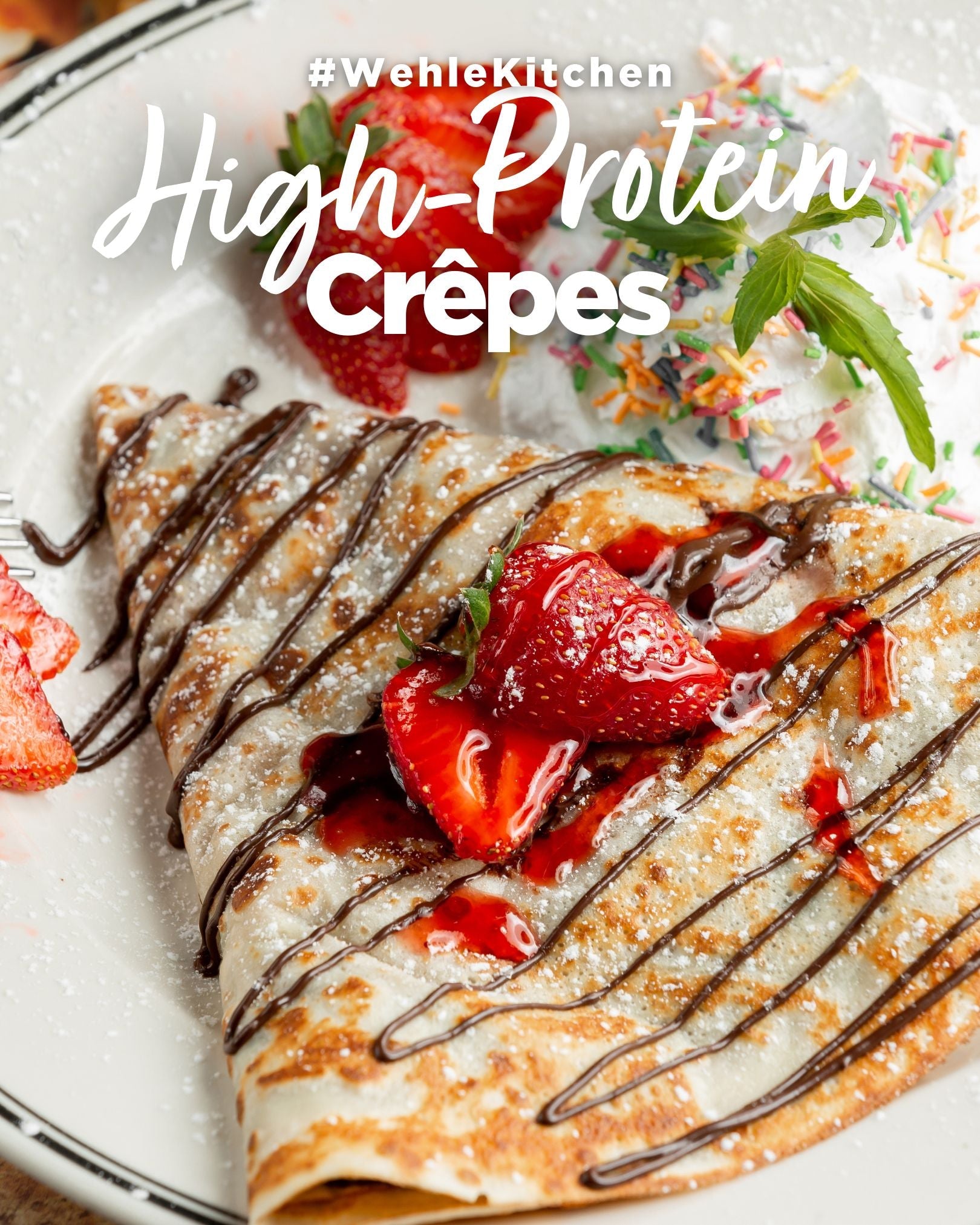 High-Protein Crêpes – Cleanes Fitness-Frühstück oder smarter Snack für